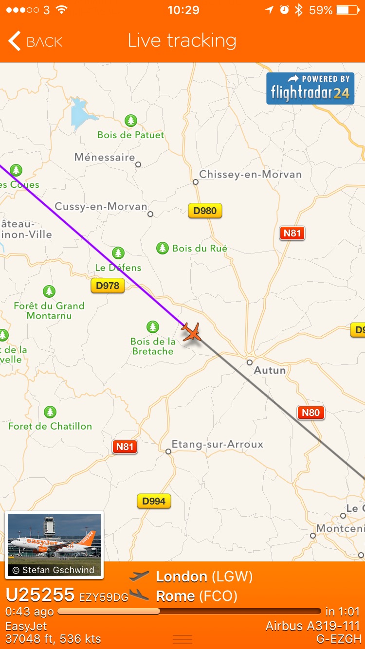 easyJet lance le suivi des vols en direct avec Flightradar24 – ACTU ...