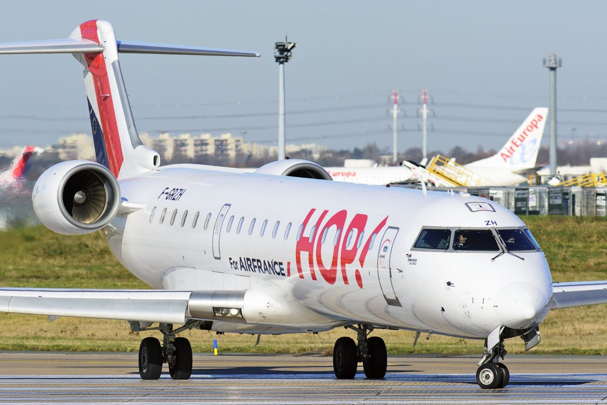 HOP! Air France inaugure le premier vol Rouen-Lyon – ACTU AERO /// l ...