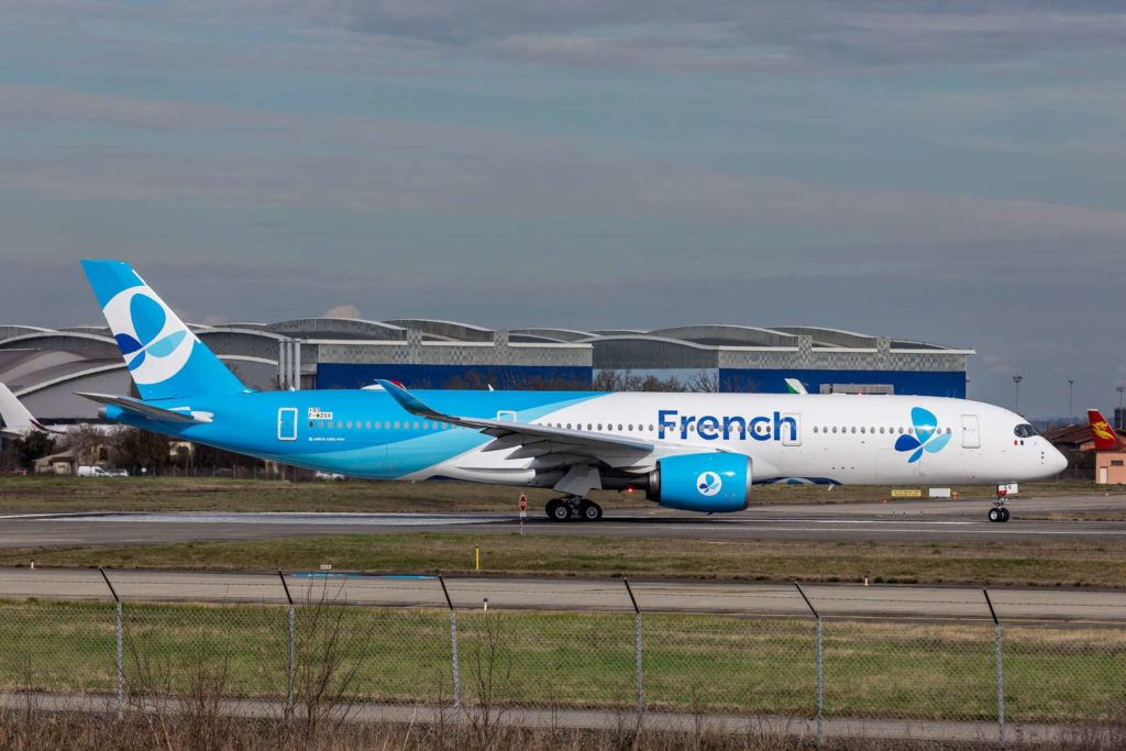 Airbus : le 2nd A350 French bee effectue son 1er vol à Toulouse – ACTU ...
