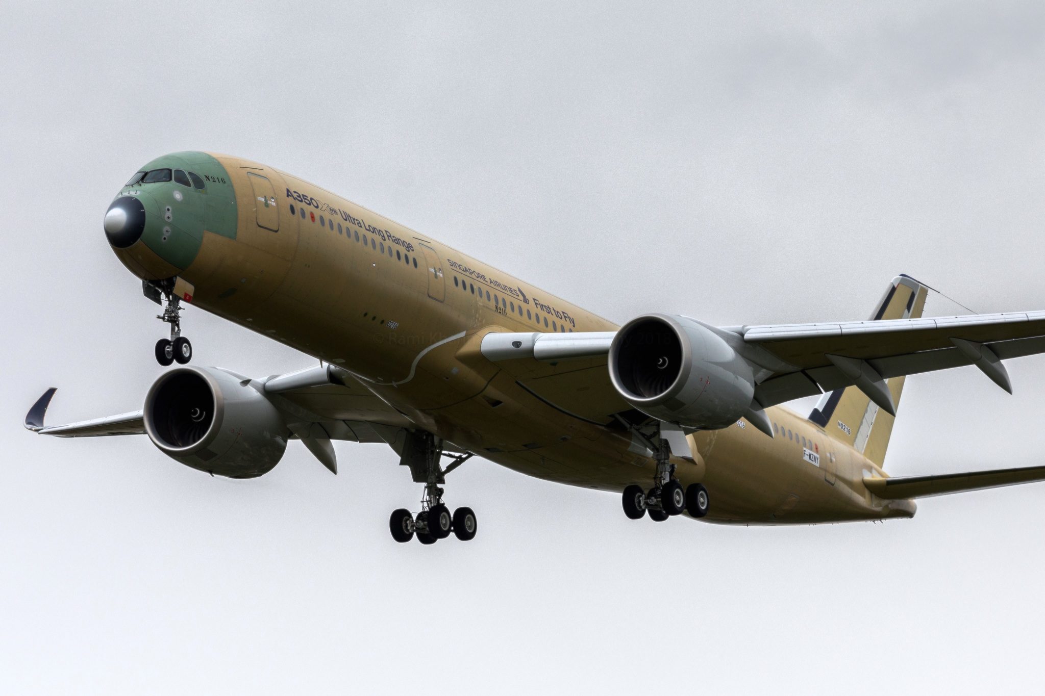 Premier vol réussi pour l'A350-900 ULR | AAF /// Actu-Aero.fr