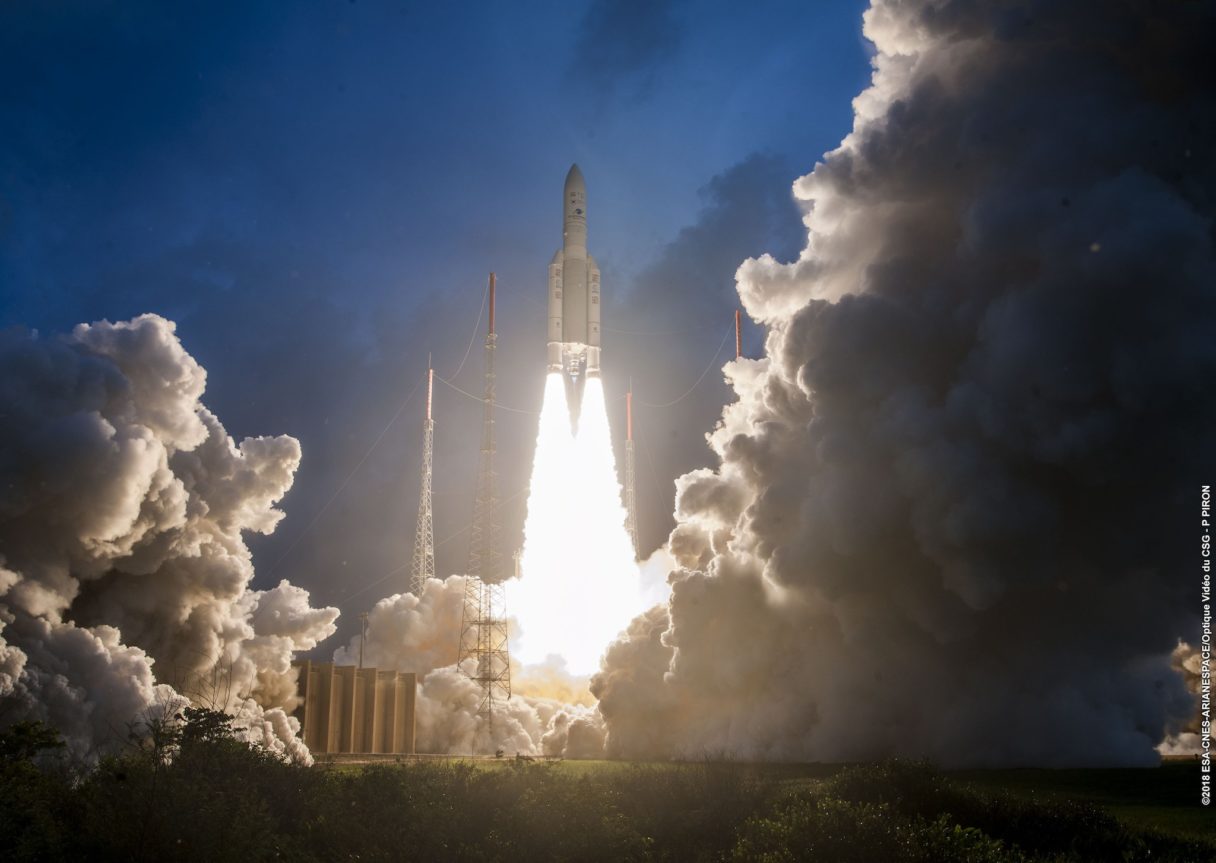 Arianespace réalise avec succès le 6e vol d’Ariane 5 de l’année – ACTU ...
