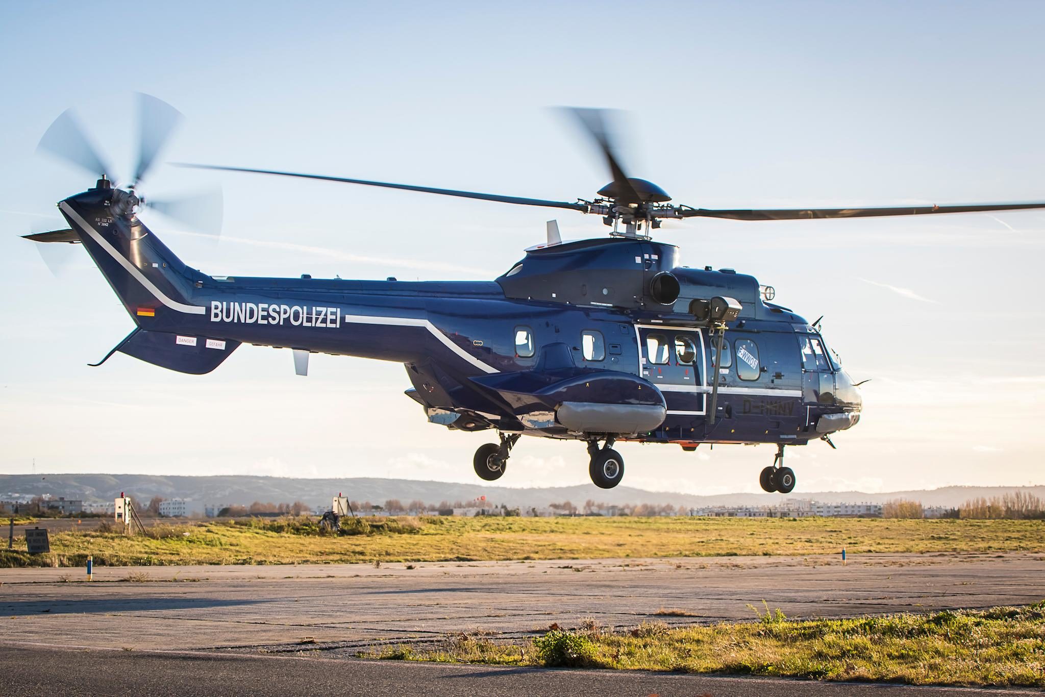 La police fédérale allemande réceptionne trois Super Puma H215 | AAF /// Actu-Aero.fr