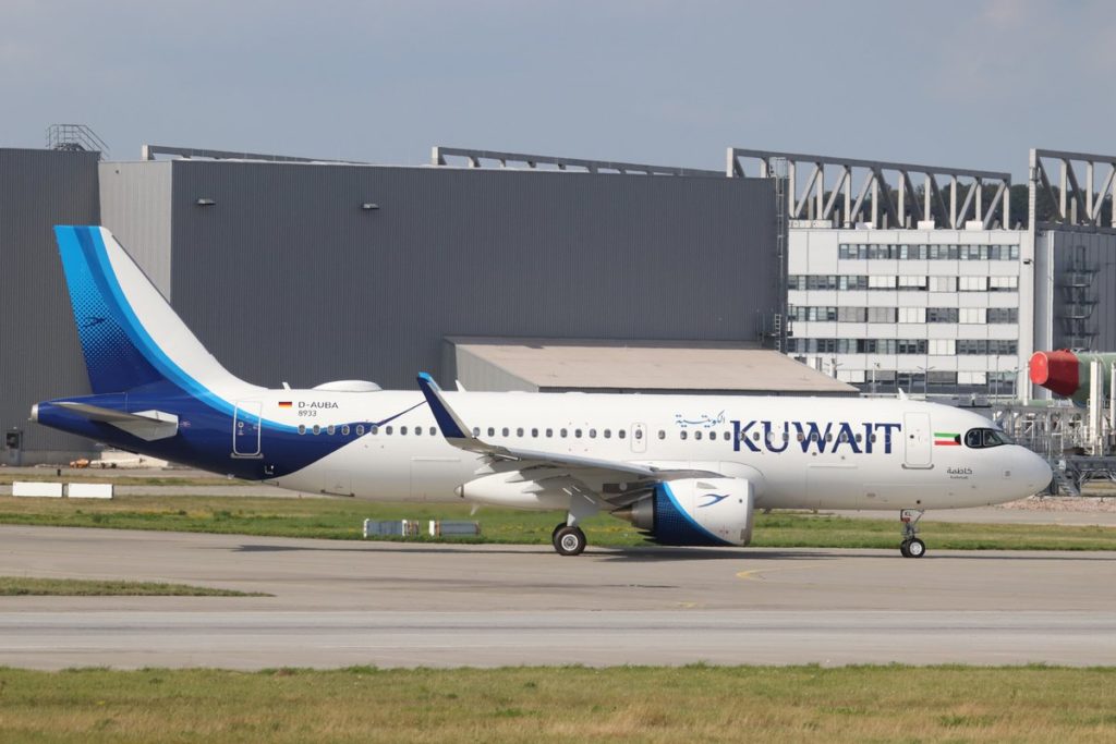 Premier vol test pour le futur A320neo Kuwait Airways – ACTU AERO /// l ...