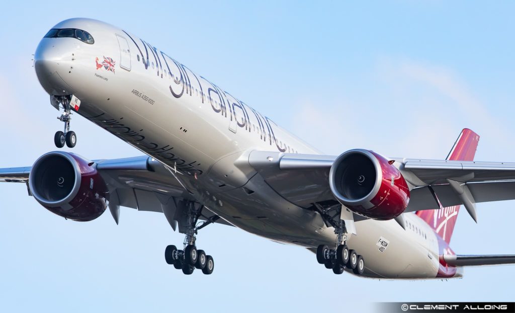 Un 8e Airbus A350-1000 rejoint la flotte Virgin Atlantic – ACTU AERO ...